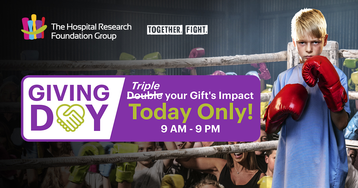 The Hospital Research Foundation Group Giving Day — For Crowdfunding ...