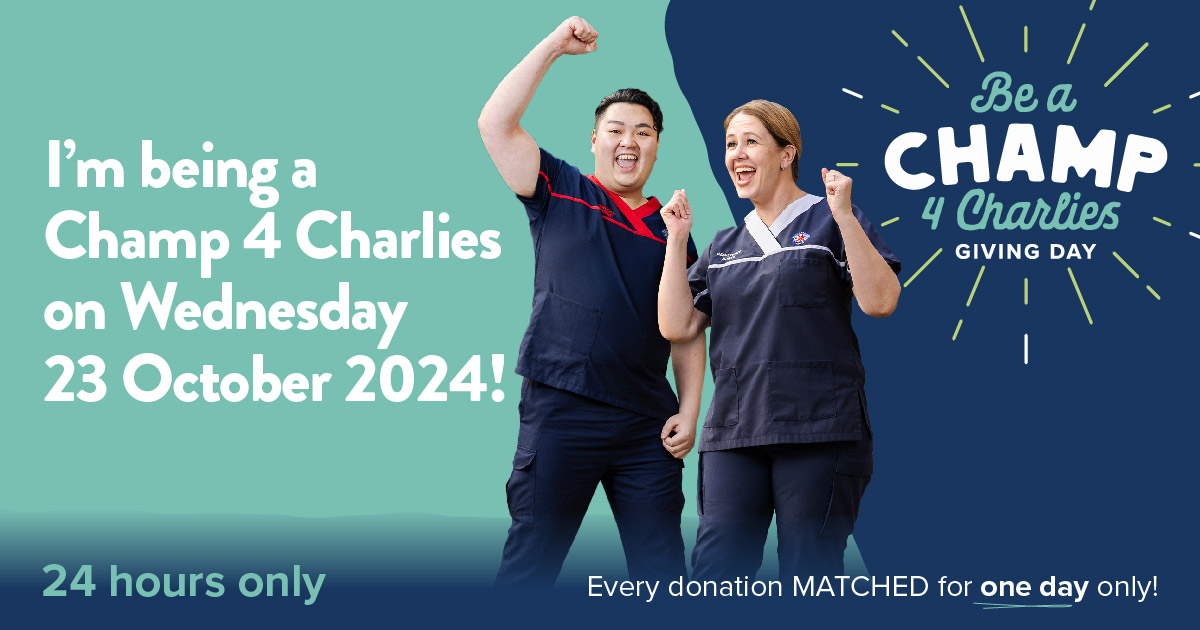 Be a Champ 4 Charlies Giving Day